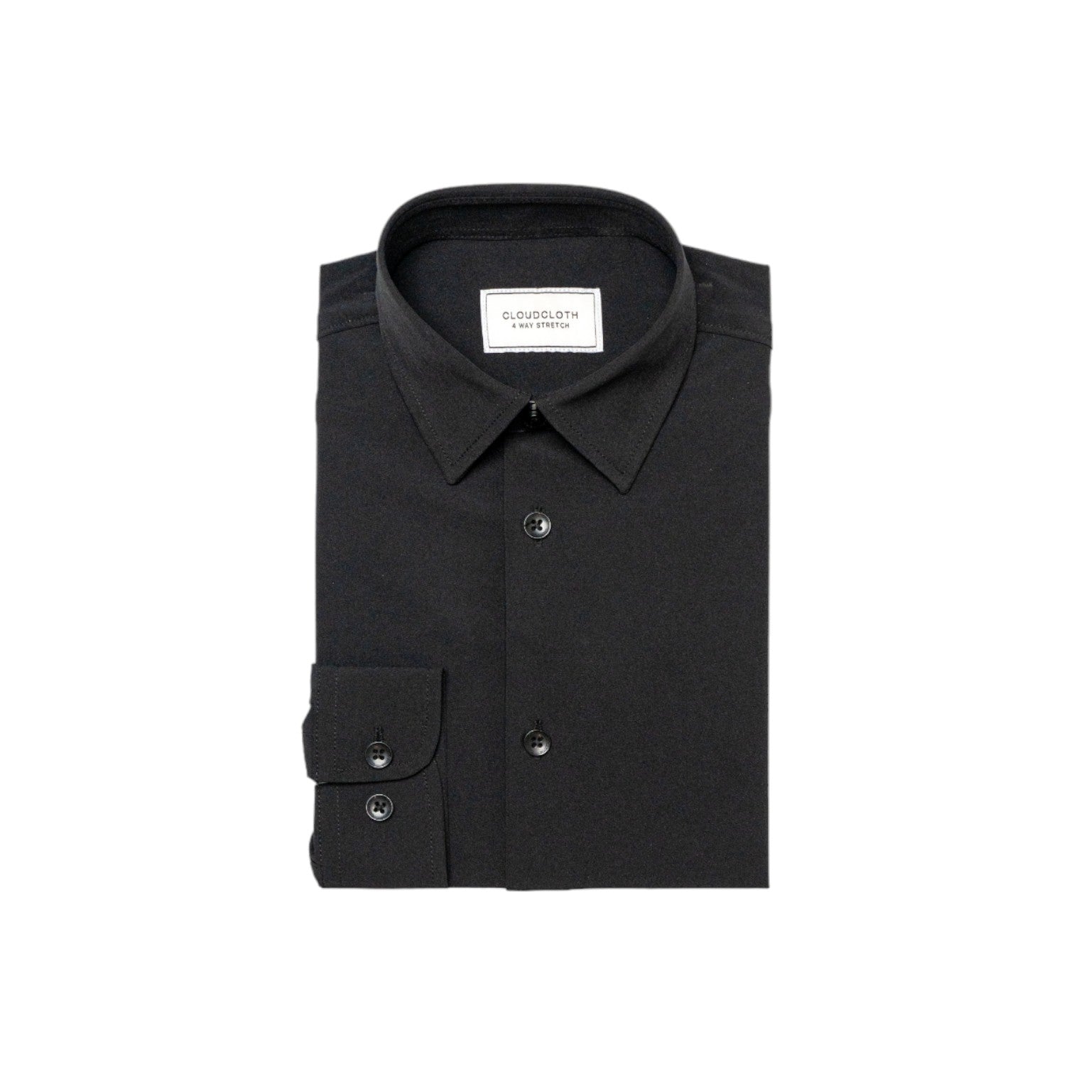 Cloud-Cloth Stretch Boys Black Dress Shirt SH9801 – J&Z Couture