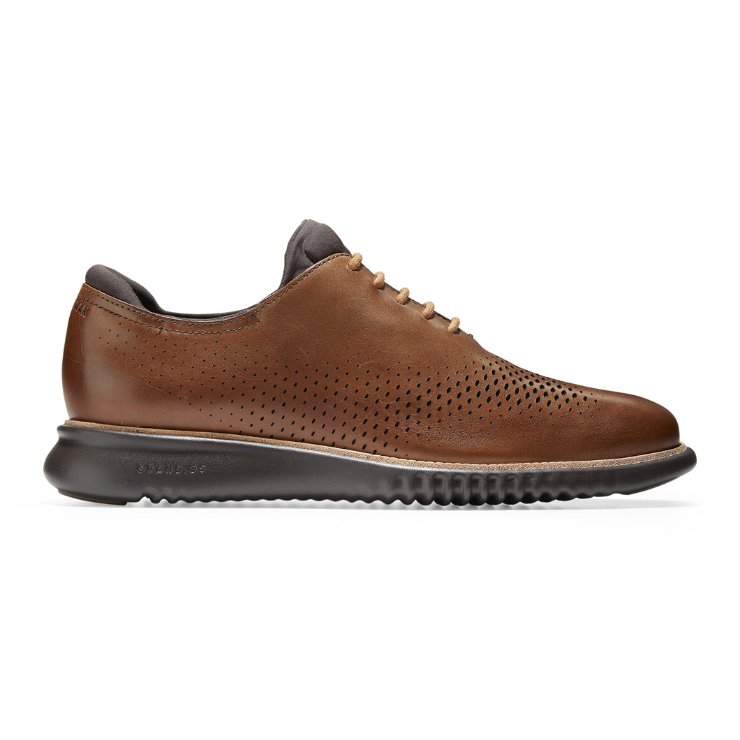 2 Zerogrand Lined Laser Wingtip Oxford